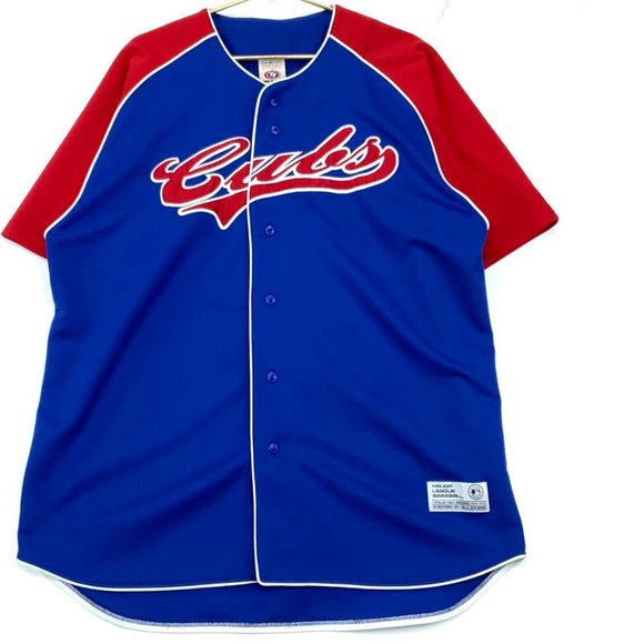 dynasty | Shirts | Chicago Cubs Mlb Vintage Dynasty Blue Baseball ...